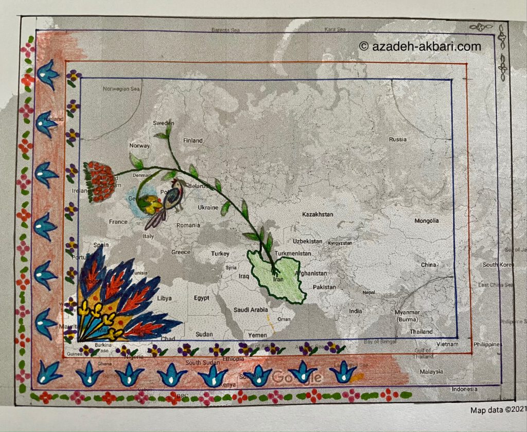 Navigating through a Carpet-Map – Azadeh Akbari